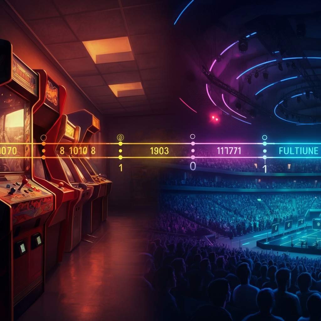 The Birth of Esports: A Timeline from Arcades to Arenas - NXTGEN Sports